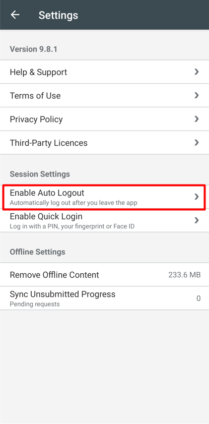 Quick Login Activation [mobile app] – Schoox