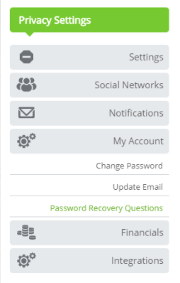 Enabling Password Recovery Questions – Schoox