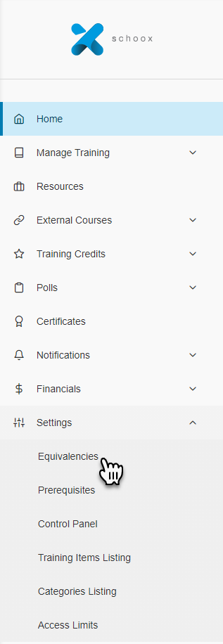 Managing Equivalent Courses – Schoox