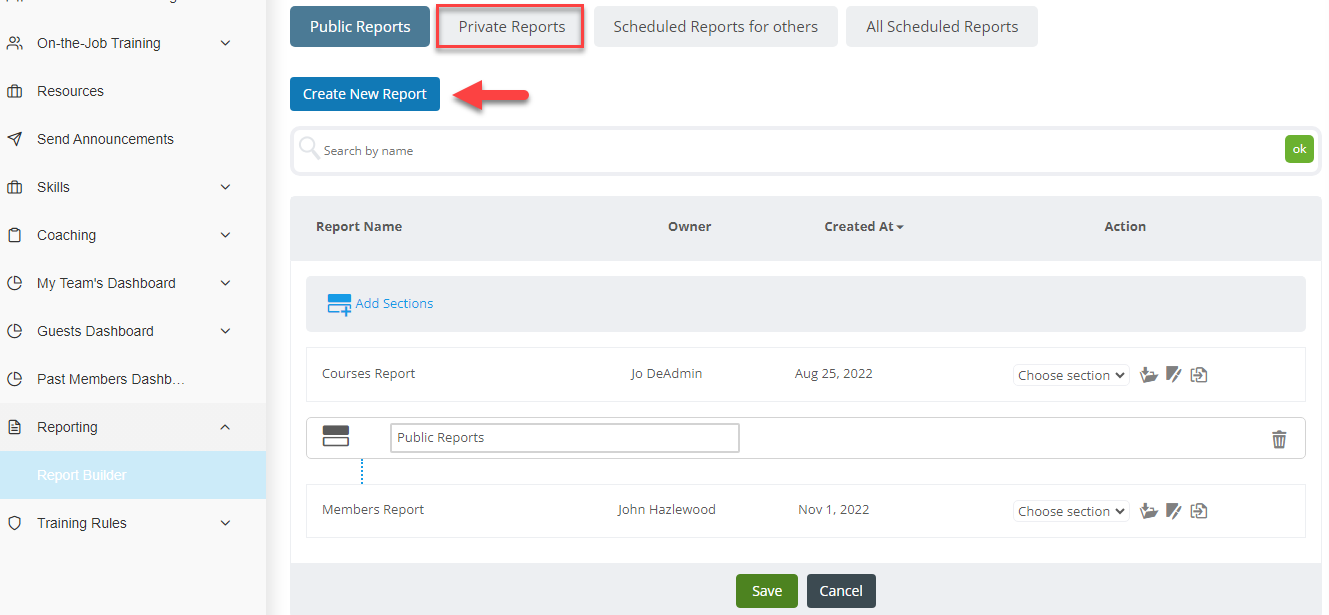 Scheduling Emailed Reports in the Report Builder – Schoox