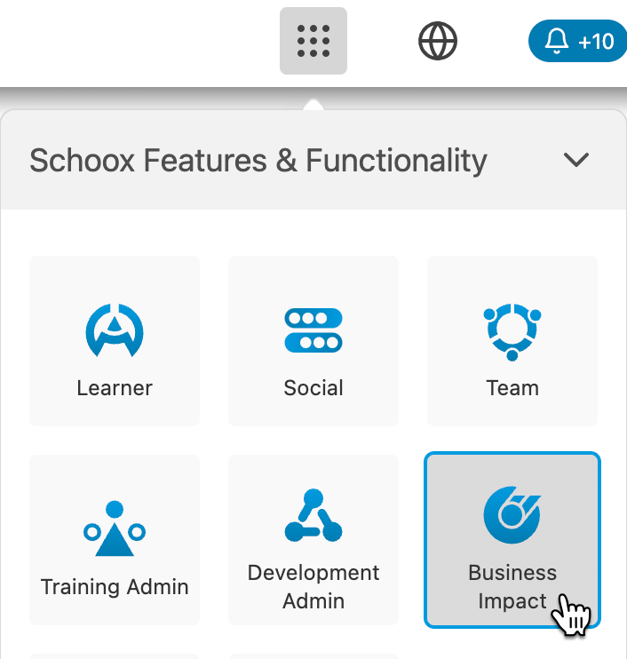 Using the Business Impact Module – Schoox
