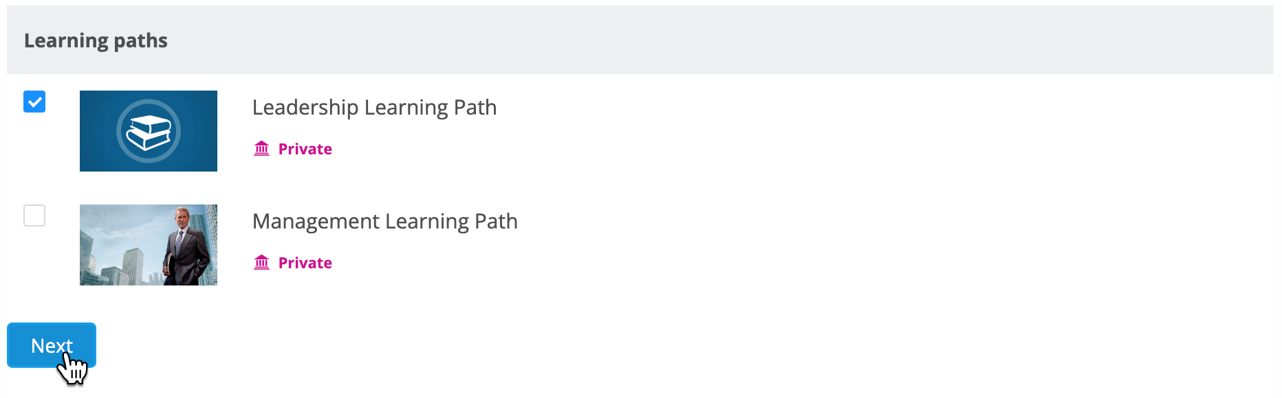 Assigning Learning Paths to Team Members – Schoox
