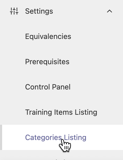 Setting a Specific Order to Categories – Schoox