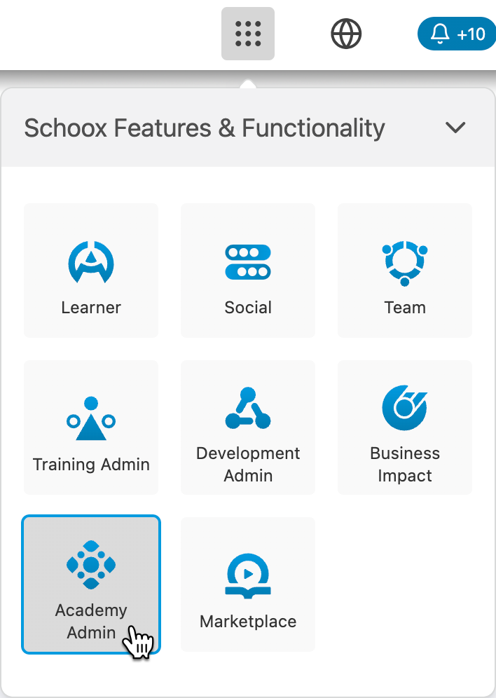 Manage Members Options – Schoox