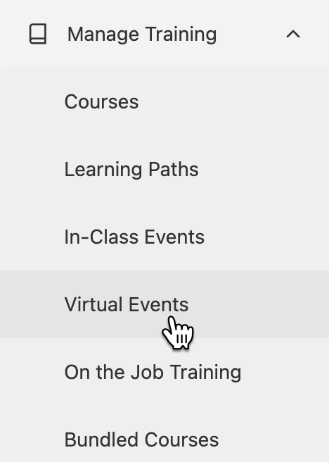 Initiating and Starting Virtual Events – Schoox
