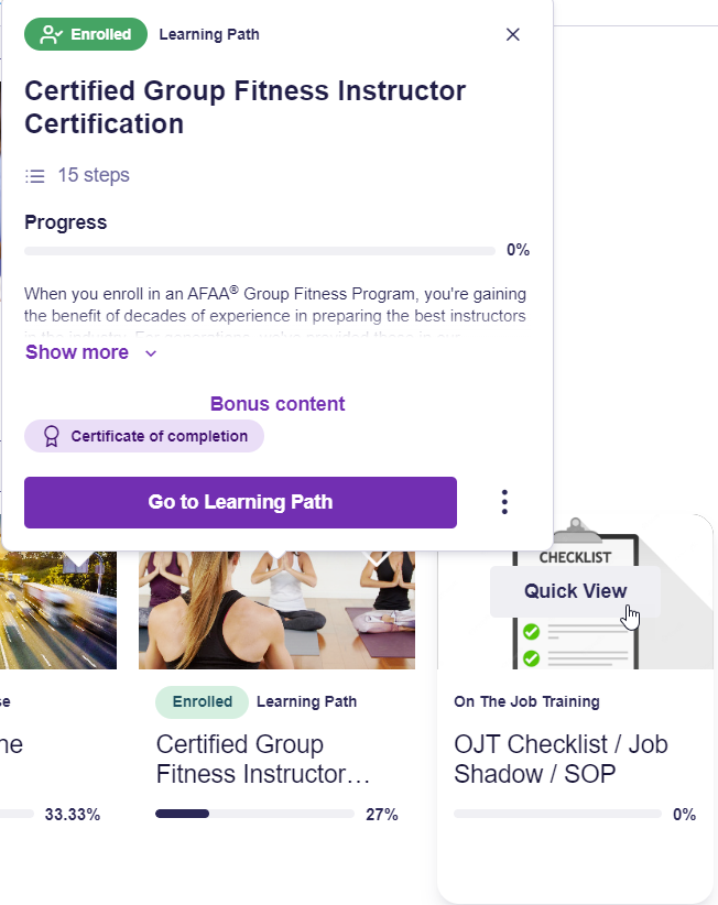 Accessing My Assigned Training – Schoox